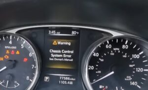 How to Fix Chassis Control System Errors in Nissan Rogue