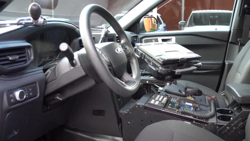 Inside of a Police Car - Features, Functions & More